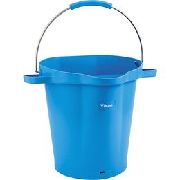 vikan Eimer, lebensmittelecht, Volumen 20 l, VE 5 Stk, blau