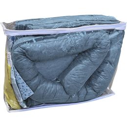 eurokraft basic Leckage-Notfallset mit Einweg-Abdichtmatte, Tasche, Abdichtmatte, Vliese, Bindung 20 l, Ausf&uuml;hrung &Ouml;l, blau