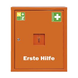 S&ouml;hngen S&Ouml;HNGEN Verbandschrank nach DIN 13169, eint&uuml;rig, signalorange, HxBxT 560 x 490 x 200 mm, ohne Inhalt