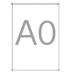 Display-Klapprahmen, Aluminium, VE 2 Stk, f&uuml;r DIN A0 kaiserkraft