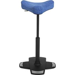 Topstar Stehhilfe SITNESS FALCON, mit ergonomisch geformtem Sattelsitz, Bezug blau
