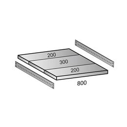 Fachboden für Industriesteckregal, Bodenbreite 800 mm, Tiefe 700 mm kaiserkraft