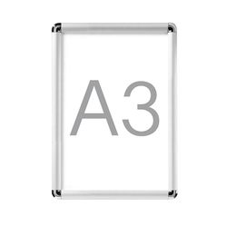 Display-Klapprahmen, Aluminium, VE 2 Stk, f&uuml;r DIN A3 kaiserkraft