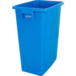 Probbax Robuster Wertstoffsammler, 60 l, blau