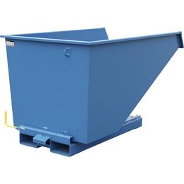 Schwerlast-Kippbeh&auml;lter, Traglast 2500 kg, blau, Volumen 1,1 m&sup3; kaiserkraft