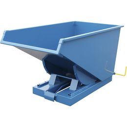 Schwerlast-Kippbeh&auml;lter, Traglast 2500 kg, blau, Volumen 0,6 m&sup3; kaiserkraft