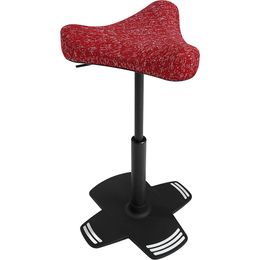 Topstar Stehhilfe SITNESS FALCON, mit ergonomisch geformtem Sattelsitz, Bezug rot