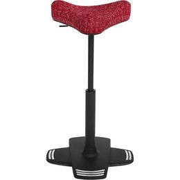 Topstar Stehhilfe SITNESS FALCON, mit ergonomisch geformtem Sattelsitz, Bezug rot
