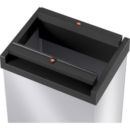 Hailo Schwingdeckel-Abfallbox BIG-BOX SWING, Volumen 52 l, Beh&auml;lter wei&szlig;
