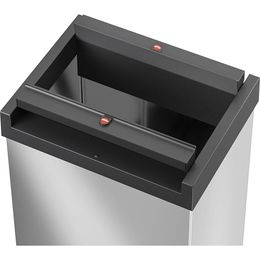 Hailo Schwingdeckel-Abfallbox BIG-BOX SWING, Volumen 35 l, Beh&auml;lter Edelstahl