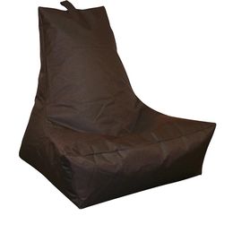 Sitzsack LOUNGE, HxBxT 900 x 1000 x 800 mm, dunkelbraun kaiserkraft