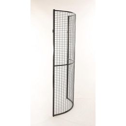 Axelent Eckelement CONTOUR 90&deg;, f&uuml;r Maschinenschutzgitter X-GUARD CLASSIC, H&ouml;he 2200 mm