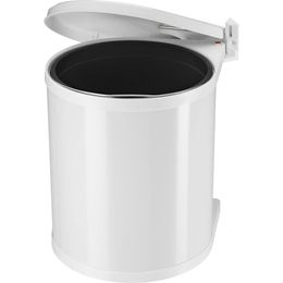 Hailo Einbau-M&uuml;lleimer Compact-Box M, mit Deckel-Lift-System, 1 x 15 l, wei&szlig;