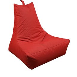 Sitzsack LOUNGE, HxBxT 900 x 1000 x 800 mm, rot kaiserkraft