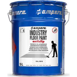 Ampere Bodenmarkierungsfarbe Industry Floor Paint antislip&reg;, Inhalt 5 l, wei&szlig;