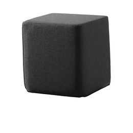 Sitzw&uuml;rfel SITTING, HxBxT 420 x 400 x 400 mm, schwarz kaiserkraft