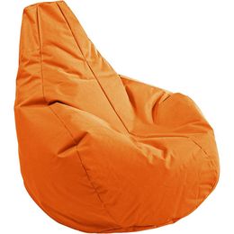Sitzsack GAMER, HxBxT 1000 x 1000 x 1000 mm, orange kaiserkraft