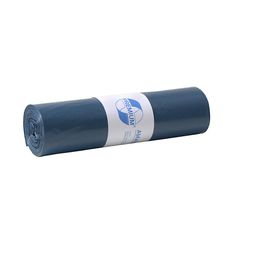 Abfalls&auml;cke, LDPE, 70 l, 40 &micro;m, BxH 575 x 1000 mm, VE 250 Stk, blau kaiserkraft