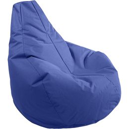 Sitzsack GAMER, HxBxT 1000 x 1000 x 1000 mm, royalblau kaiserkraft