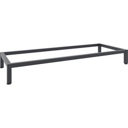 C+P Schrankuntergestell, schwarzgrau RAL 7021, 1196 x 496 mm
