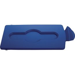 Rubbermaid Deckeleinsatz, geschlossen, blau