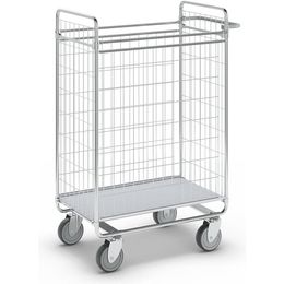 HelgeNyberg Vierwandwagen SERIE 100, Tragfähigkeit 100 kg, LxBxH 800 x 460 x 1120 mm