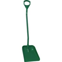 vikan Schaufel, ergonomisch und lebensmittelecht, Gesamtl&auml;nge 1310 mm, gr&uuml;n