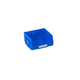 Sichtlagerkasten aus Polyethylen, LxBxH 90 x 105 x 54 mm, blau, VE 50 Stk kaiserkraft