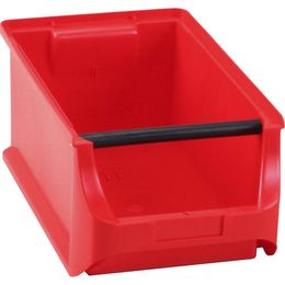 Sichtlagerkasten, LxBxH 355 x 205 x 150 mm, VE 12 Stk, rot kaiserkraft