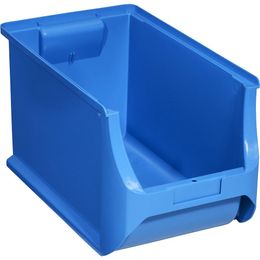 Sichtlagerkasten, LxBxH 355 x 205 x 200 mm, VE 8 Stk, blau kaiserkraft