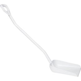vikan Schaufel, ergonomisch und lebensmittelecht, Gesamtl&auml;nge 1310 mm, wei&szlig;