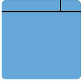 SMIT VISUAL Haftnotizen, magnetisch, LxB 100 x 100 mm, VE 10 Stk, hellblau