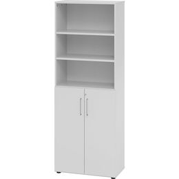 VERA-ZWO - B&uuml;roschrank, HxBxT 2156 x 800 x 420 mm, lichtgrau kaiserkraft
