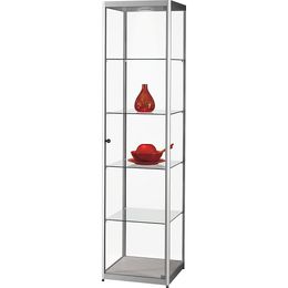 Vitrine mit LED-Deckenspot, 1 x 5 W, H&ouml;he 2000 mm, BxT 500 x 500 mm kaiserkraft