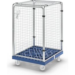 Rollbeh&auml;lter PROTECT, H&ouml;he 1200 mm, enzianblau kaiserkraft