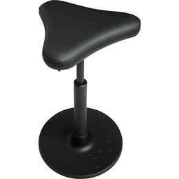 Topstar Hocker SITNESS WORK, Bezug Kunstleder, schwarz