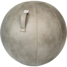VLUV VEEL Sitzball, Mikrofaser-Kunstleder, 700 - 750 mm, schlamm