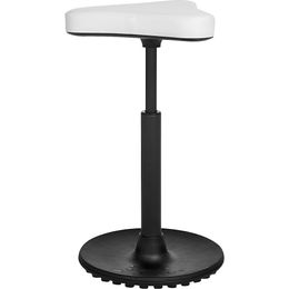 Topstar Hocker SITNESS WORK, Bezug Kunstleder, wei&szlig;