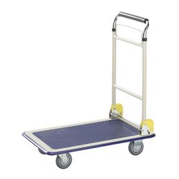 Plattformwagen MAX, Teleskop-Schiebeb&uuml;gel, klappbar, Tragf&auml;higkeit 300 kg kaiserkraft