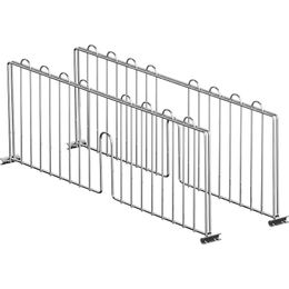 Regalteiler, Höhe 215 mm, für Tiefe 610 mm, VE 2 Stk kaiserkraft