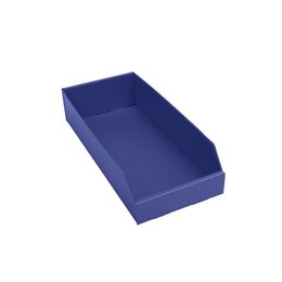 Kunststoff-Regalkasten, faltbar, LxBxH 450 x 200 x 100 mm, blau, VE 25 Stk kaiserkraft