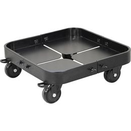 Wagner Pflanzenroller SUN CITY, Tragfähigkeit 200 kg, Stahl, Ladeflächen- LxB 400 - 450 mm, Ladehöhe 140 mm