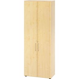 VERA-ZWO - B&uuml;roschrank, HxBxT 2156 x 800 x 420 mm, 5 Fachb&ouml;den, Ahorn-Dekor kaiserkraft