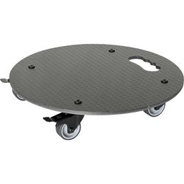 Wagner Pflanzenroller, Tragf&auml;higkeit 100 kg, HPL, &Oslash; 380 mm, schwarz