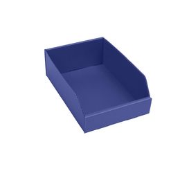 Kunststoff-Regalkasten, faltbar, LxBxH 300 x 200 x 100 mm, blau, VE 25 Stk kaiserkraft