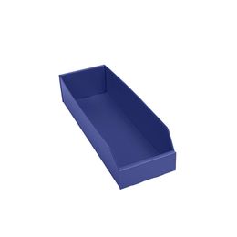 Kunststoff-Regalkasten, faltbar, LxBxH 450 x 150 x 100 mm, blau, VE 25 Stk kaiserkraft