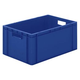 Euro-Format-Stapelbehälter, Wände und Boden geschlossen, LxBxH 600 x 400 x 270 mm, blau, VE 5 Stk kaiserkraft