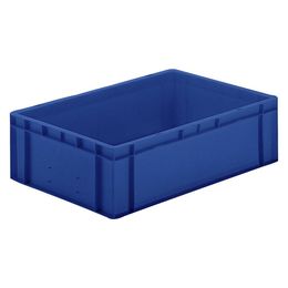 Euro-Format-Stapelbehälter, Wände und Boden geschlossen, LxBxH 600 x 400 x 175 mm, blau, VE 5 Stk kaiserkraft