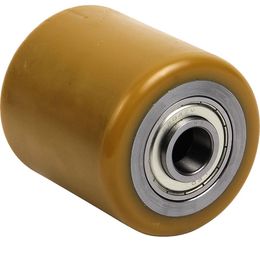 Gabelrolle, Polyurethan, Einbaul&auml;nge 96 mm kaiserkraft