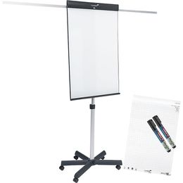 Legamaster Flipchart SKETCH PRO, Stahl, lackiert, Sternfu&szlig; mit Rollen
